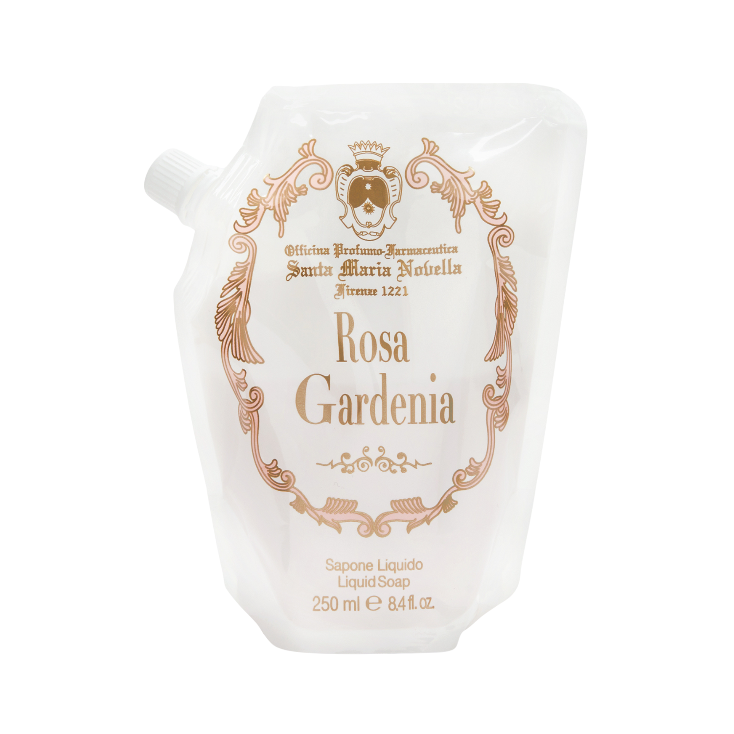 Rosa Gardenia Liquid Soap Refill Officina Profumo Farmaceutica di Santa ...